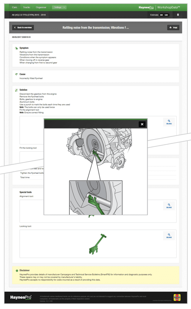HaynesPro WorkshopData Smart | VACC MotorTech